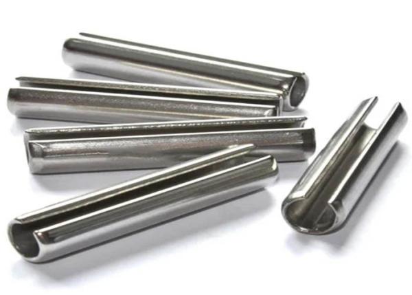 Quality Stainless Steel SUS201 Plain Polished Spring Type Straight Pins Roll Pins Light for sale
