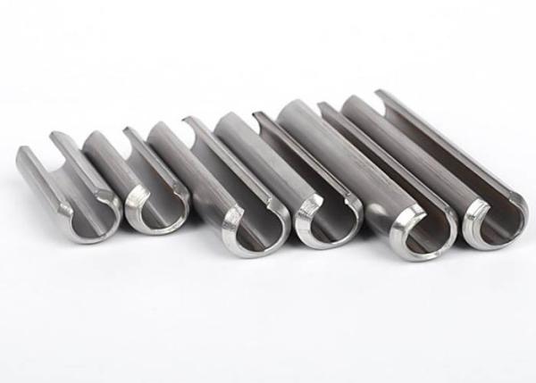 Quality Stainless Steel SUS201 Plain Polished Spring Type Straight Pins Roll Pins Light for sale