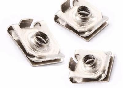 China Grade 4.8 Carbon Spring Steel J And U Plate Channel Nut Clip Fasteners for sale