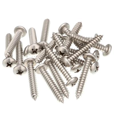 Китай Круглый голова Pan голова нажатия винт из нержавеющей стали SS304 SS316 Phillips DIN7981 продается