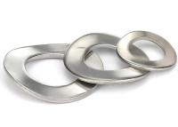 Quality 10mm 12mm stainless steel SS 304 316 wave spring washer DIN128 for sale