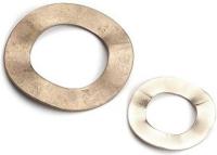 Quality M10 M12 Carbon Gal Steel Yellow Blue White Zinc Wave Curved Spring Lock Washer for sale