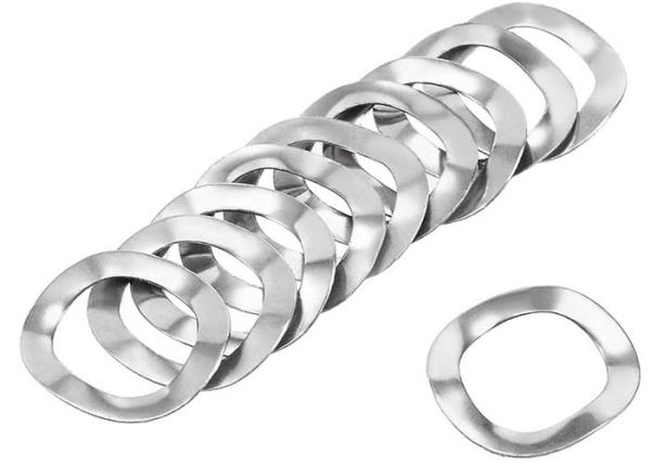 Quality M6 M8 Carbon Gal Steel Zinc Plating Wave Curved Spring Lock Washer DIN137 for sale