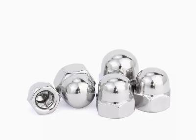 중국 M18 * 1.5mm Pitch Hex Dome Cap Nut 스테인리스 스틸 A2 A4 304 316 낮은 타입 DIN917 판매용