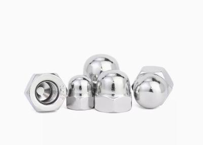 중국 M18 * 1.5mm Pitch Hex Dome Cap Nut 스테인리스 스틸 A2 A4 304 316 낮은 타입 DIN917 판매용