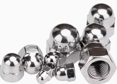 중국 M18 * 1.5mm Pitch Hex Dome Cap Nut 스테인리스 스틸 A2 A4 304 316 낮은 타입 DIN917 판매용