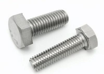 Cina Stainless Steel Hex Bolt SS316 M4 5/16 pollici resistenza alla corrosione lucidato Applicazioni marine Alta durata in vendita