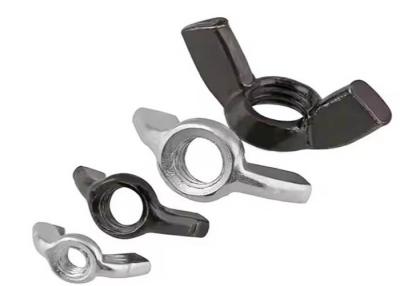 Китай M5 M6 M8 Углеродистая сталь Черный цинковый орешек крыльев DIN314 продается