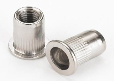 Китай M6 M8 Стальная железная скрученная корпус открытый конец уменьшенный плоский малый головой нить гайка продается