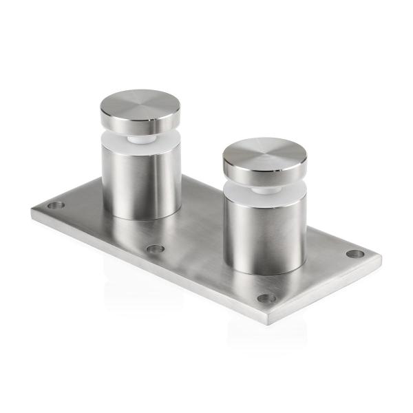 Quality Grade Class 4.8 8.8 Galvanized Steel Wall Mounted Sign Glass Standoff Chrome for sale