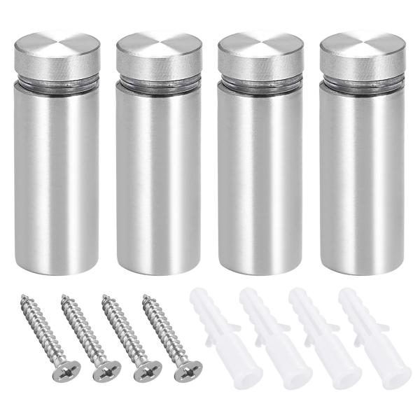 Quality Grade Class 4.8 8.8 Galvanized Steel Wall Mounted Sign Glass Standoff Chrome for sale