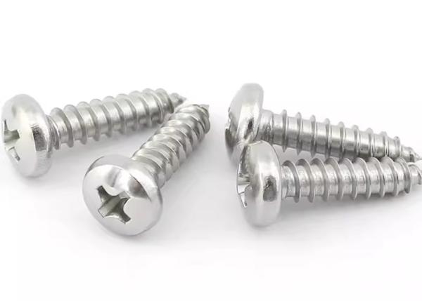 Quality Top Quality Stainless Steel SS304 SS316 Phillips Pan Head Tapping Screw DIN7981 for sale