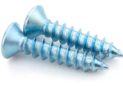 Китай На заказ Q235 Cross Recess CSK Head Tapping Screw Углеродистая сталь с оцинкованным цинком продается