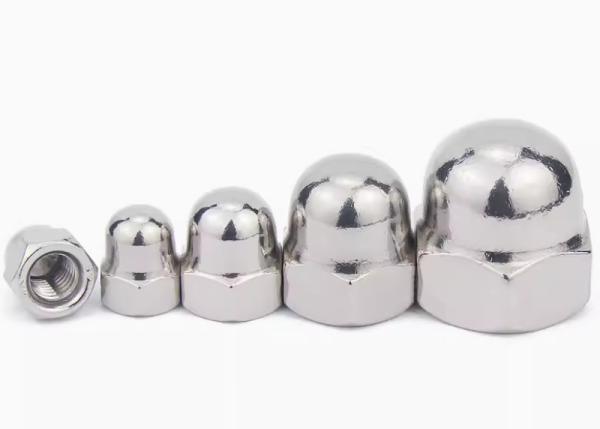 Quality M3 M5 M6 Super Duplex Stainless Steel Hexagon Hex Domed Cap Nut Acron Nut for sale