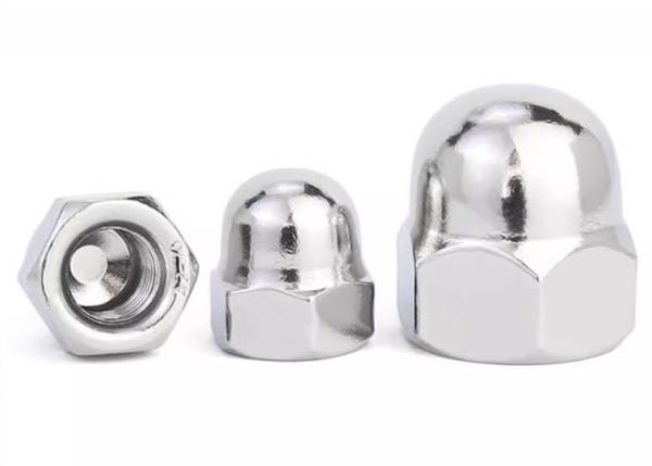 Quality M3 M5 M6 Super Duplex Stainless Steel Hexagon Hex Domed Cap Nut Acron Nut for sale