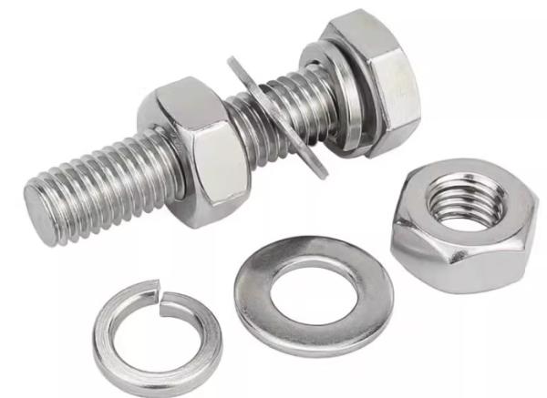 Quality Super Duplex Stainless Steel Hex Bolt Nut Washer 2507 2205 A286 904L High for sale