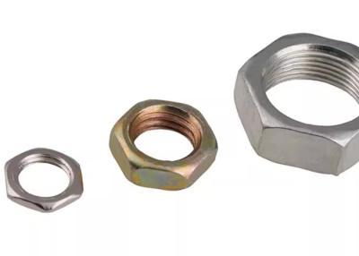 China 3/8 1/2 ASTM A193 A194 Hex Metal Thin Nut B7 B8 GR 8 8M ASME B16.5 Hexagon Metal Nut for sale