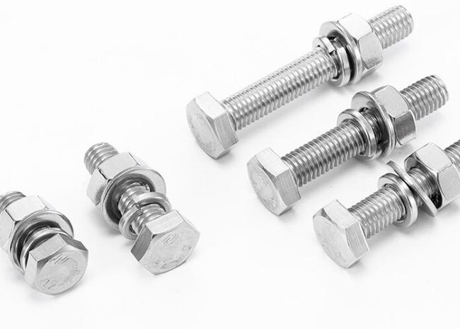 3/8 1/2 ASTM A193 A194 Hex Heavy Duty Metal Bolt with Hex Nut