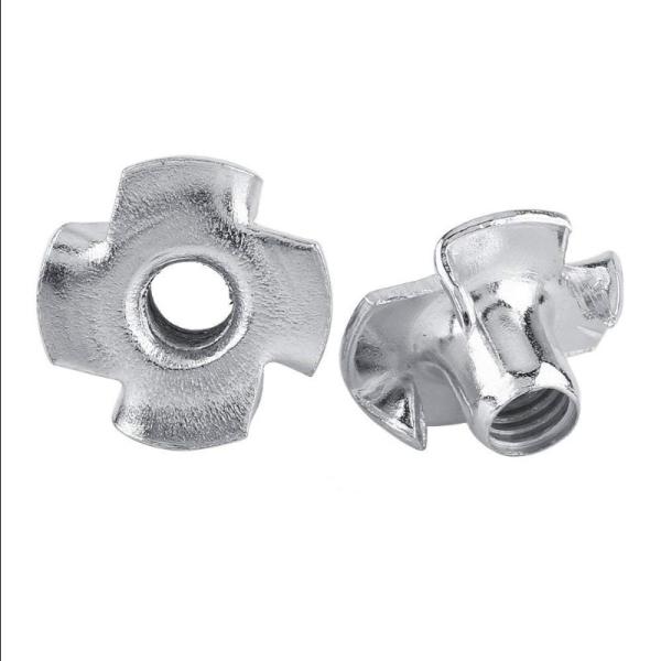 Quality DIN Standard M5 M64 A2 A4 Claw 4 Prong Furniture Tee Metal Nut Stainless Steel for sale