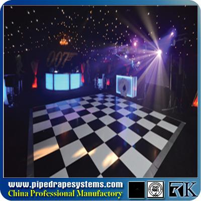 China RK portable Waterproof PVC Dance Floor for sale cheap dance floor manufacturer for sale