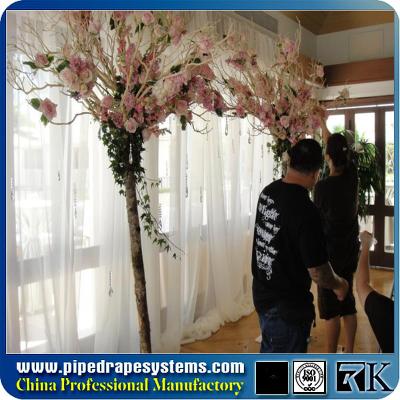 China aluminum pipe and drape iron bases with high quality manufacturer for sale