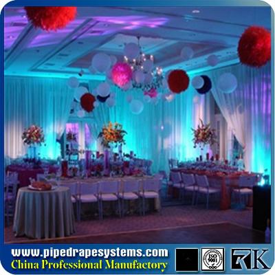 China hot sale aluminum telescopic Portable Pipe and Drapes kits for sale for sale