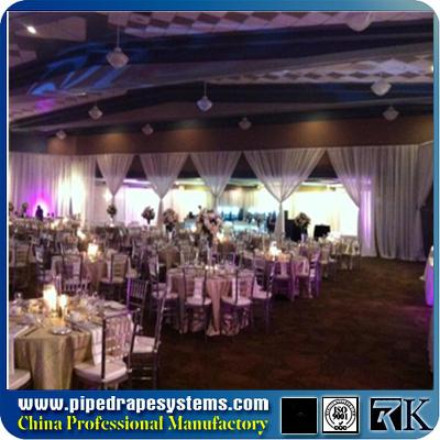 China aluminum high quality Pipe and Drape for Wedding Decor/Concert Decor/Hotel Hall Decor for sale