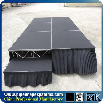 China wholesale popular portable concert equipment stage from RK for sale