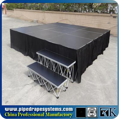 China high qualit 18mm wooden stage platform for Theate stage equipment with truss manufacturer for sale