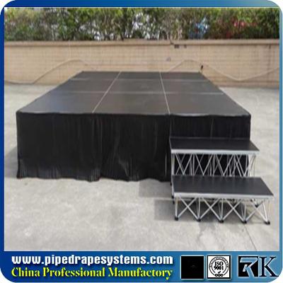 China aluminum portable Wedding stage for Theate wholesale stage equipment for sale