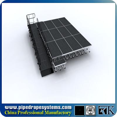 China High quality cheap black used portable stage for church for sale