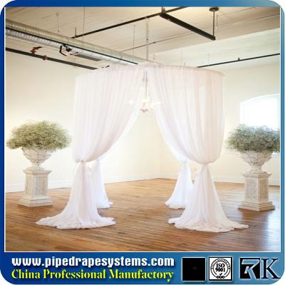 China aluminum backdrop stand pipe drape for wedding for sale