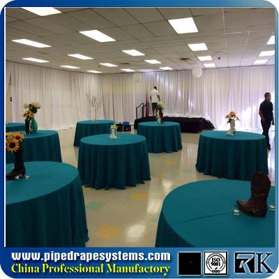 China aluminum adjustable upright and telescoopic crossbar,pipe and drape for wedding for sale