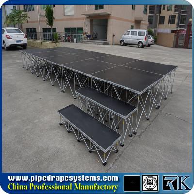 China cheap portable stage for events rental, wedding stage for sale for sale