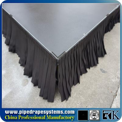 China portable outdoor event stage with skirt for sale