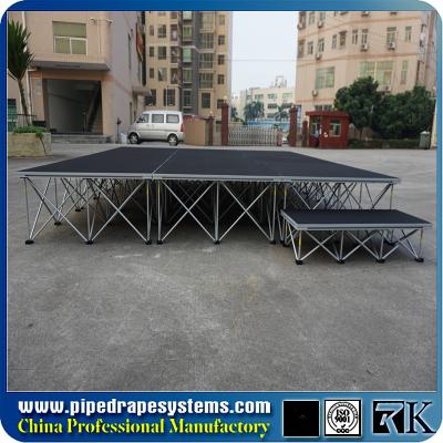 China RK concert plywood stage with aluminum riser for sale