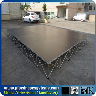 China round wedding stage, China plywood stage for sale
