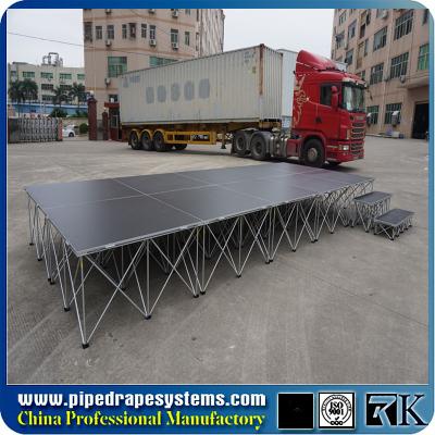 China western wedding stage , 4ftx4ft plywood stage with stair for sale