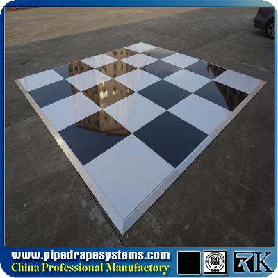 China Plywood dance floor with flight cases,dance floor covering for sale