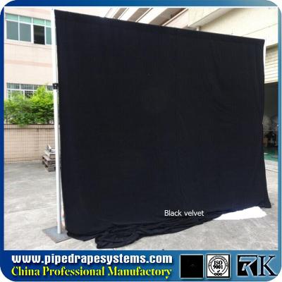China Wedding Backdrop 12fthigh pipe and curtain stand ,pipe and drape for sale for sale