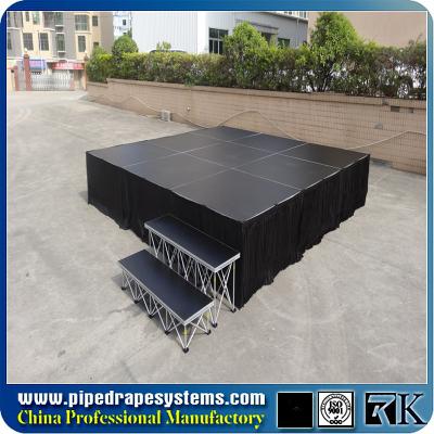 China Square aluminum portable smart stage for sale plywood stage platform for sale