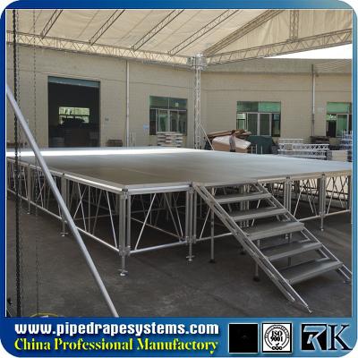China Top quality aluminum outdoor event 1m x1m stage for concert for sale