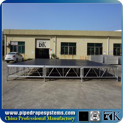 China square loading 750kg/sqm plywood portable event stage on sale for sale