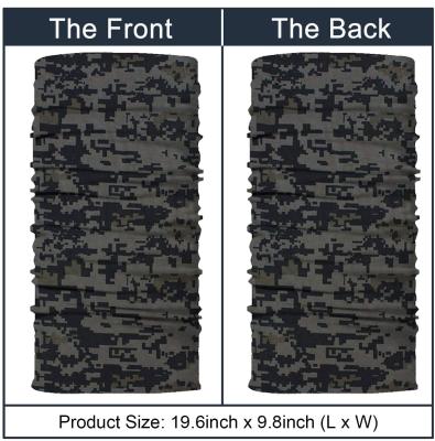 Cina Bandanas su ordinazione delle visiere della mussola della sciarpa della busbana francese di 25x50cm in vendita