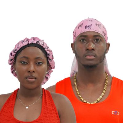 Cina Insieme famoso di lusso di Durag del cofano degli accessori dei capelli in vendita