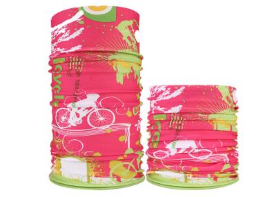 China Bandanas inconsútiles elásticos 100% del llano del tubo de los colores sólidos del poliéster en venta