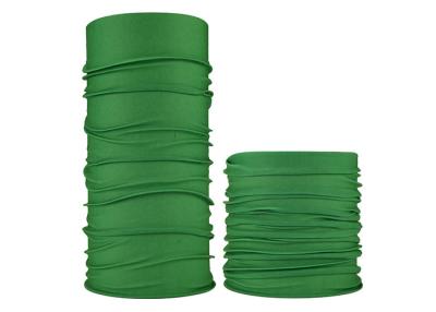 China Bandanas inconsútiles elásticos 100% del llano del tubo de los colores sólidos del poliéster en venta