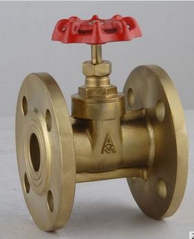 China brass flanged gate valve for sale
