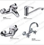China Chrome plated zinc single handle wash hand basin brass faucet for sale