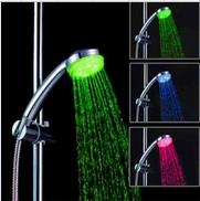 China LED color changing hand shower heads for sale